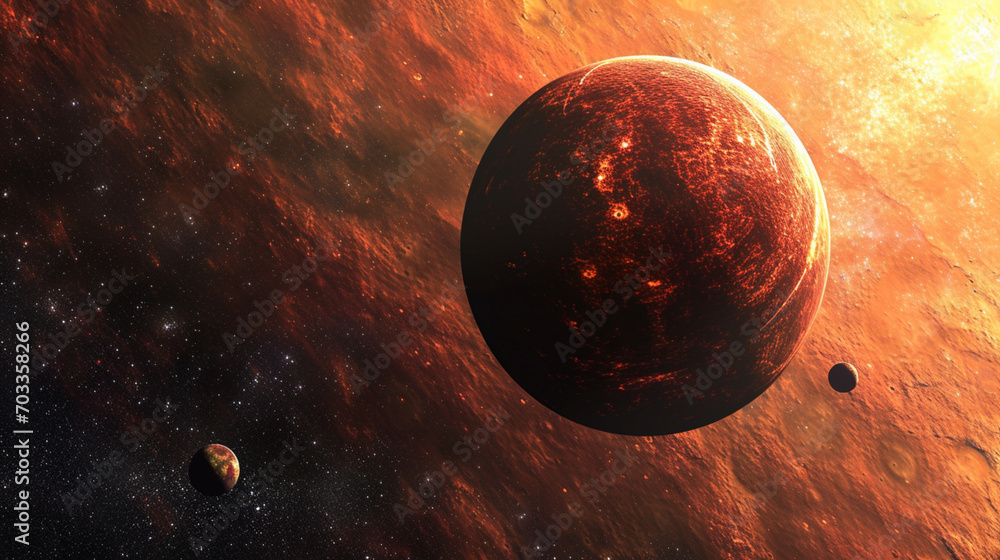 Nibiru: The Enigmatic Planet of the Anunnaki Stock Photo | Adobe Stock