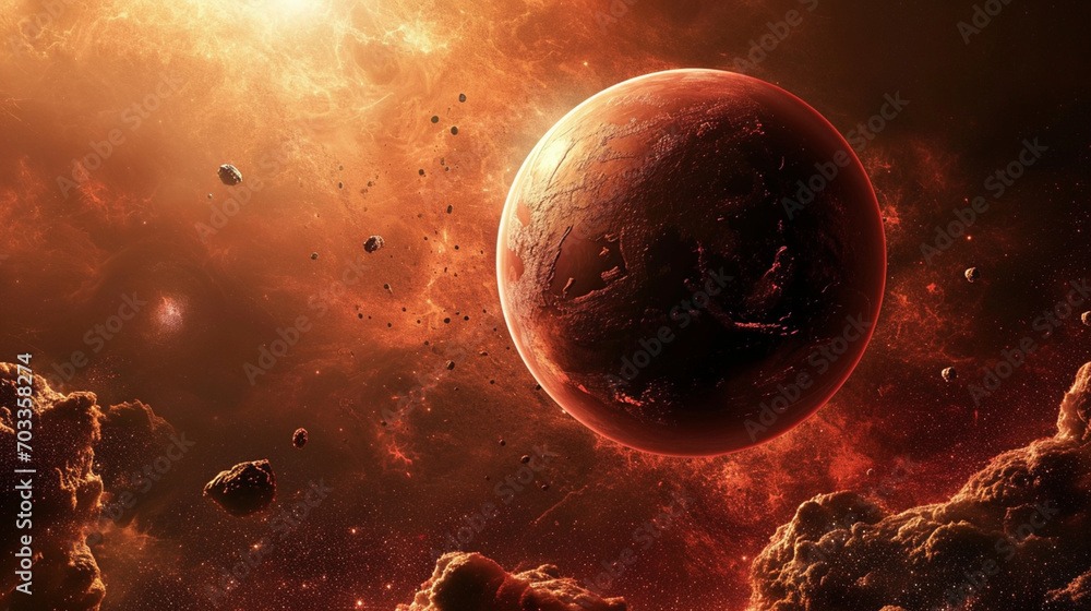 Nibiru: The Enigmatic Planet of the Anunnaki Stock Photo | Adobe Stock