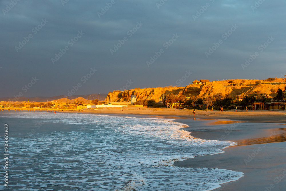 Los Organos Piura is a hotspot for surfers due to its consistent waves ...