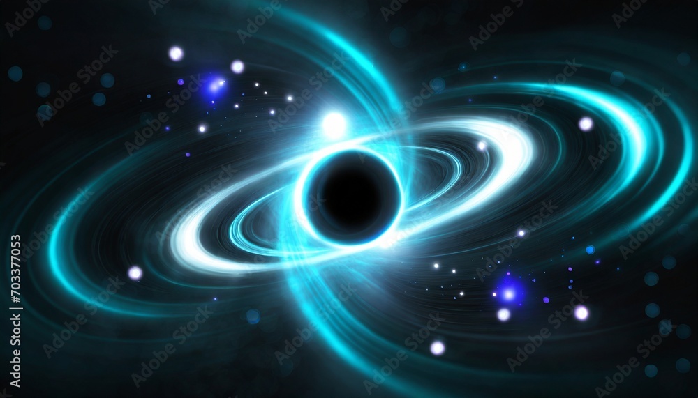 abstract space vortex black hole alien lights and swirling speed of ...