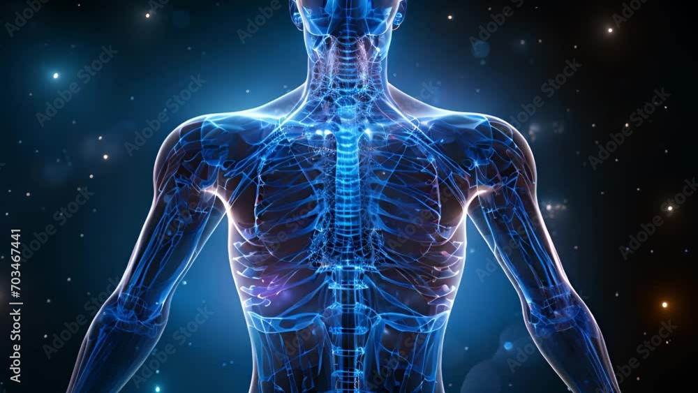 X-Ray Skeleton Human body face,hands, legs, chests, heads, vertebra ...