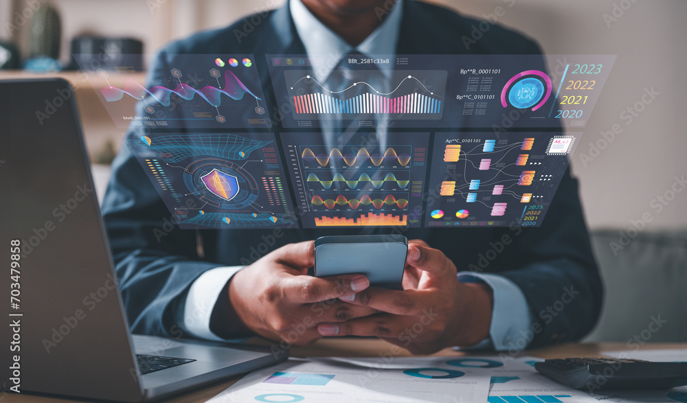 dashboard, indicator, chart, data, statistic, investment, graph ...