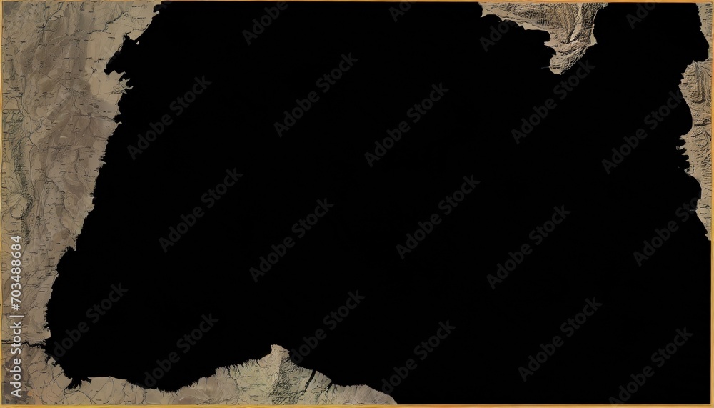 vintage detailed contour topographic map of wild west abstract vector ...