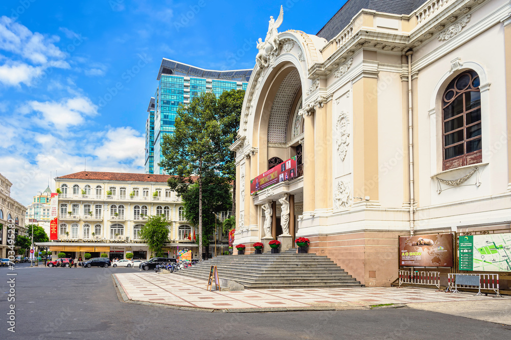 Ho Chi Minh City Theater was constructed in 1898 and put into use in ...