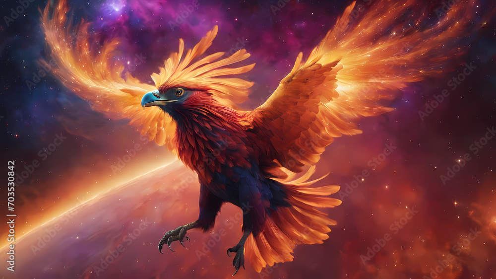 Nebula Phoenix Description The Nebula Phoenix is a cosmic bird with ...