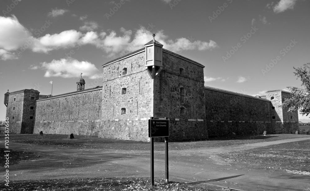 Fort Chambly is a historic fort in La Vallee-du-Richelieu Regional ...