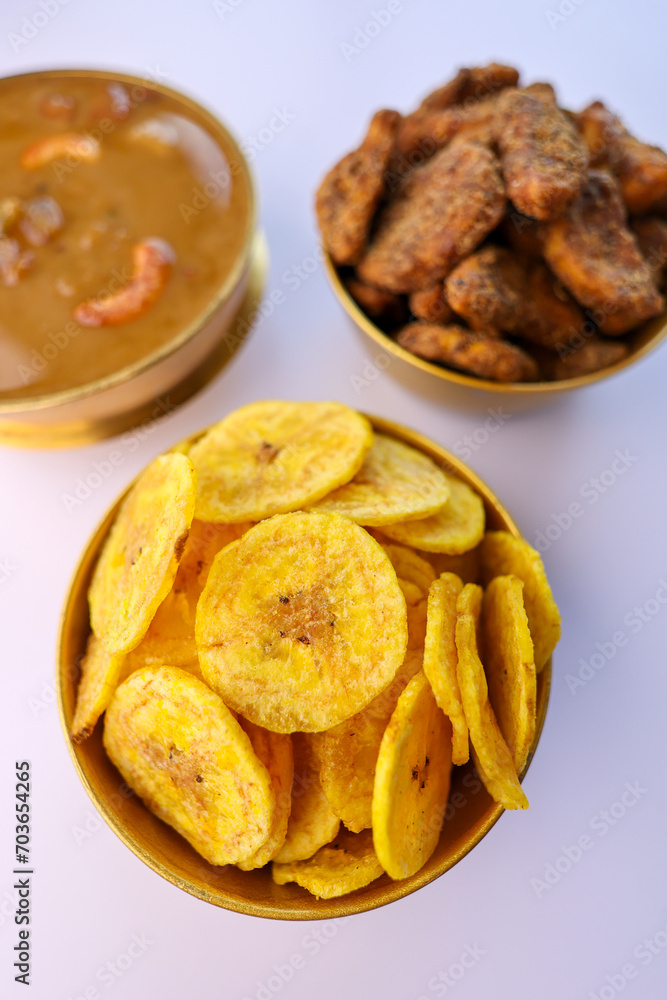 Kerala banana chips popular deep fried snack traditional South Indian ...