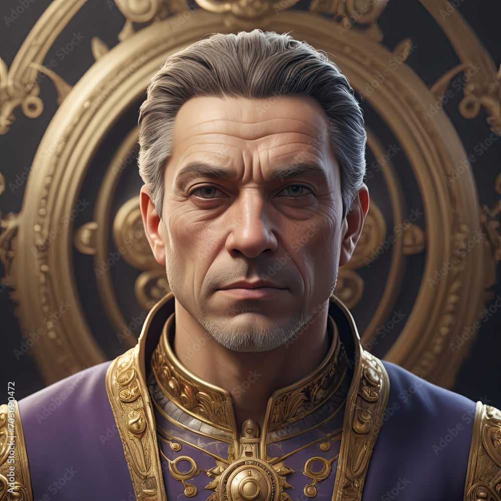 Innovative Tech Genius - Wide Angle Close-up Headshot Portrait ...