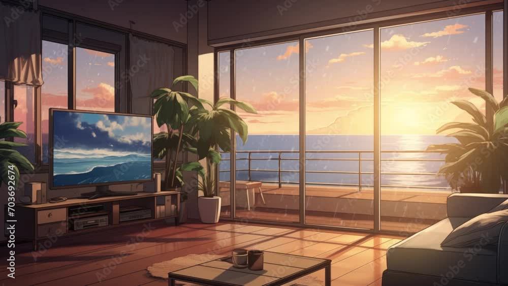 virtual backgrounds stream wallpaper cozy lo-fi virtual backgrounds ...