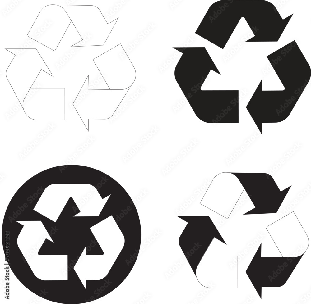 recycling symbols for plastic products | Recycle Bin Sign | Recycling ...