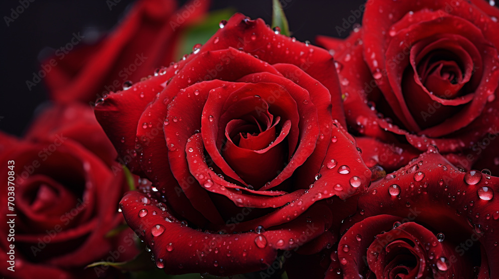 Showcase the journey of love by capturing the various stages of a red ...