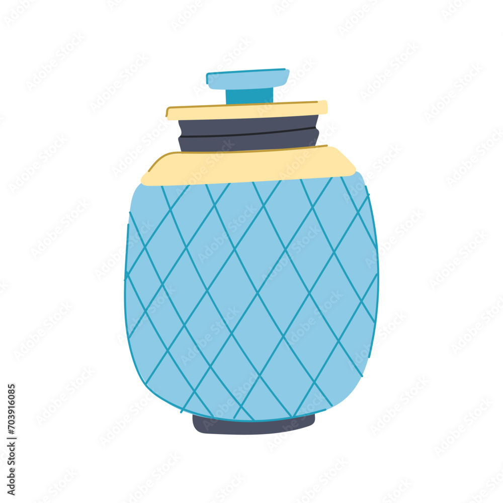 mortuary urn ashes cartoon. ash sad, memorial moing, outside ...