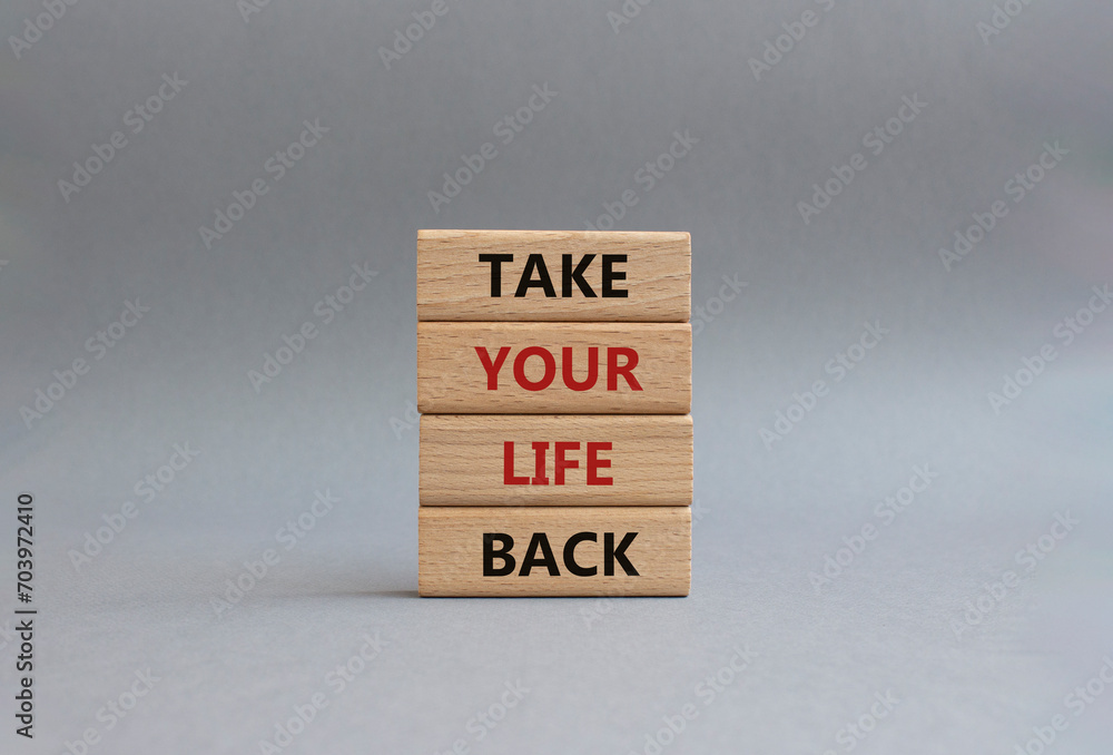 Learn To React Less Symbol Wooden Blocks With Words Learn To React