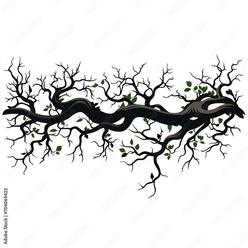 Vetor de tree branch svg, tree branch png, tree branch illustration ...