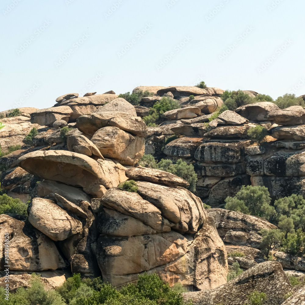 Gokbel valley, Cine, Yatagan, Legend of Marsyas, Turkey's oldest rocks ...