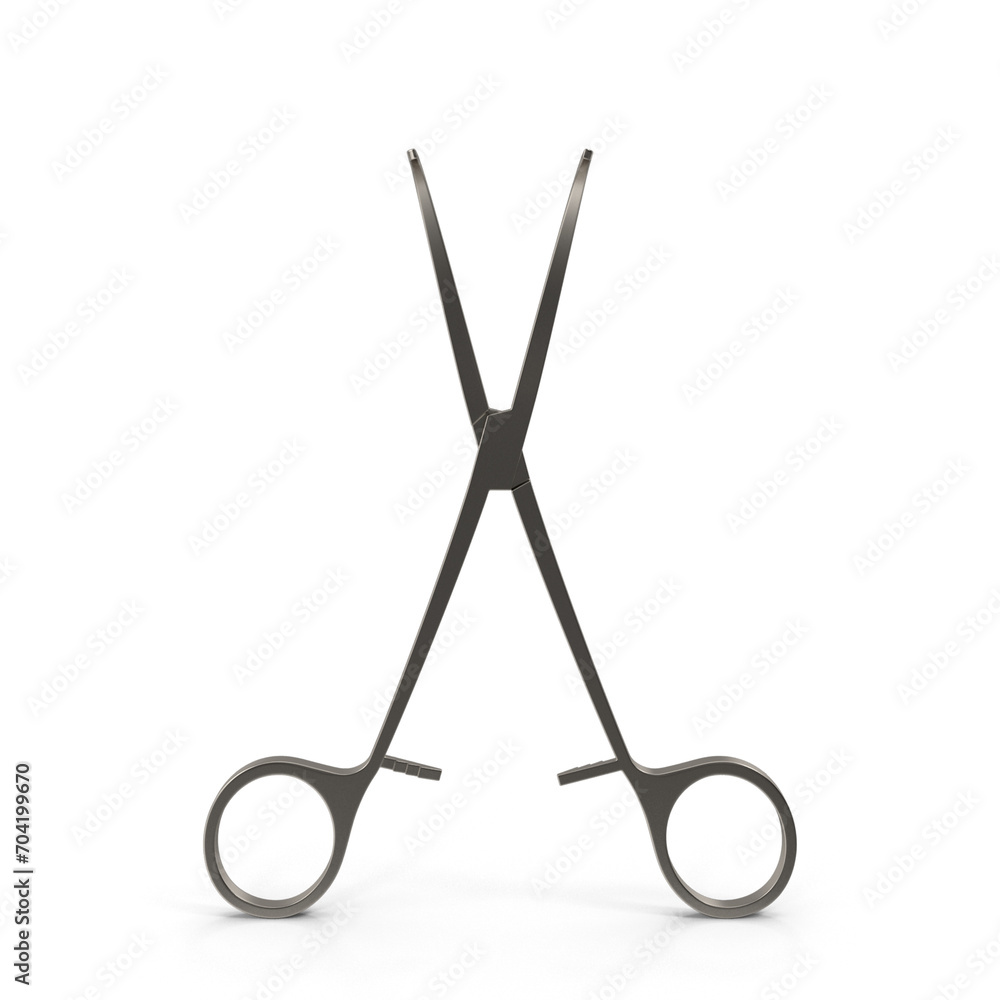 Foto de Realistic Open Surgical Clamp 3D Model - Detailed PNG File for ...