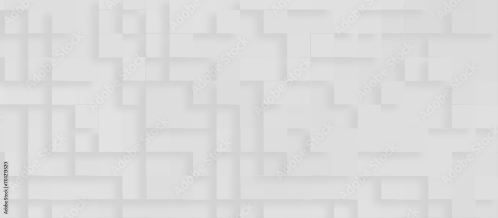 tile mosaic white and gray pattern with geometric squares, Random ...
