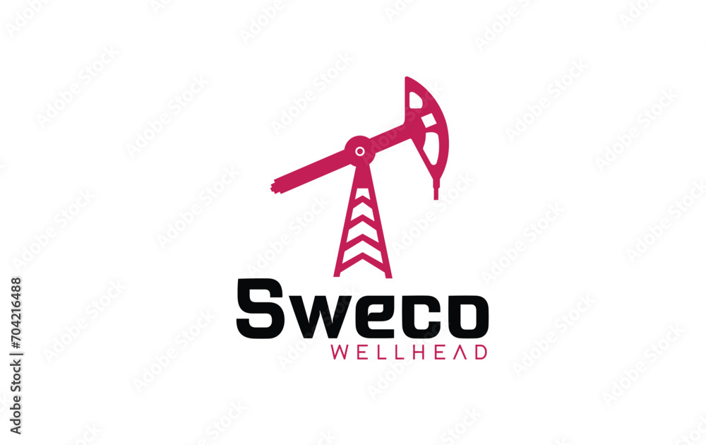 Electricity Well Head Logo, Energy Wellhead Logo, Power Source Logo ...