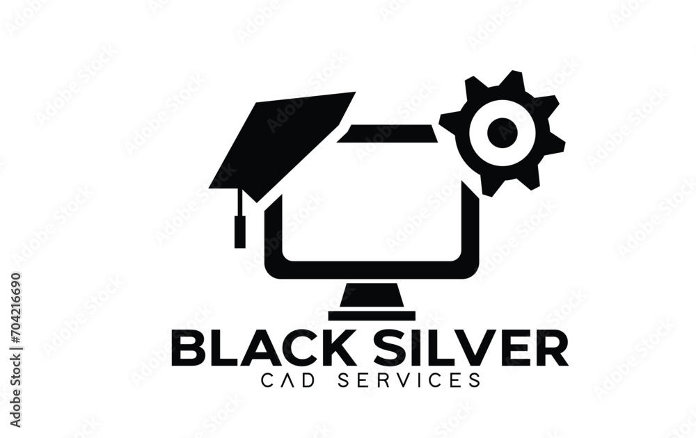 CAD Logo, Computer-Aided Design Logo, Drafting Symbol Logo, CAD ...