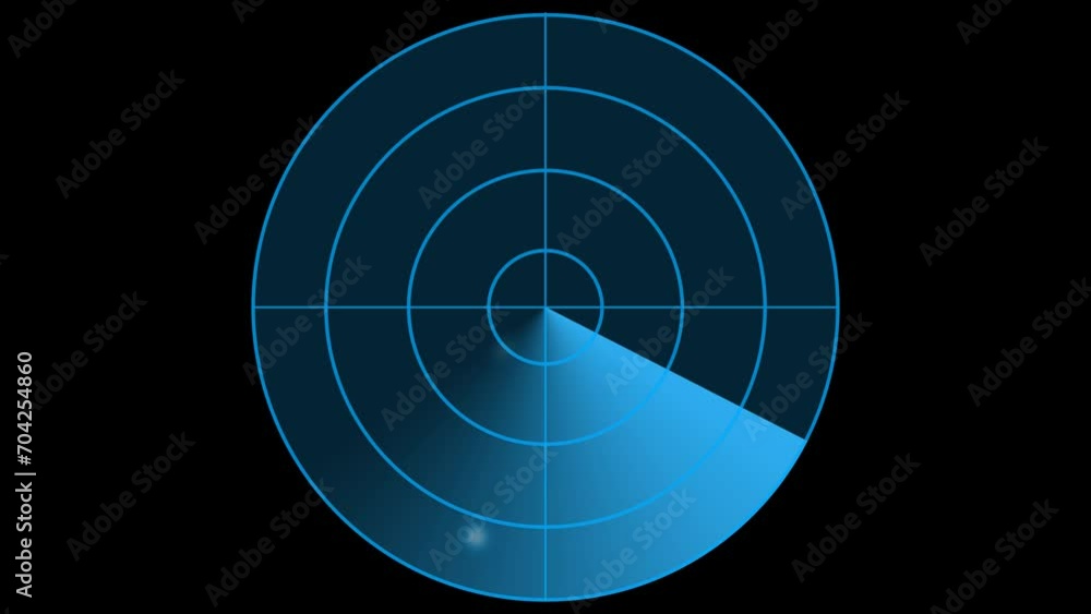 blue glow futuristic circle scan radar transparent background. Format ...