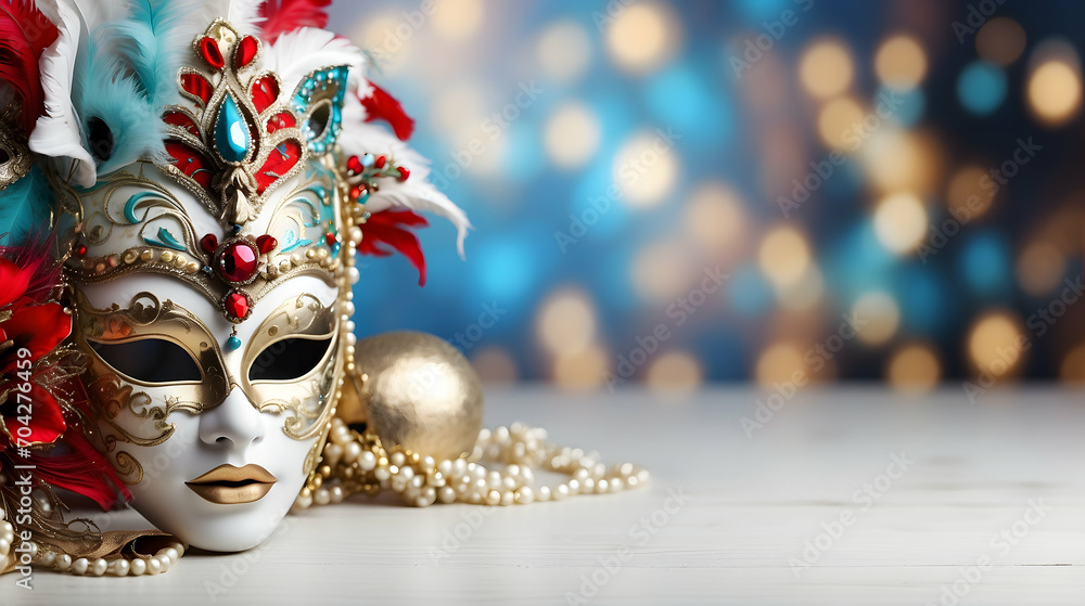 Opera mask for carnival with copy space wallpaper, Carnival and ...