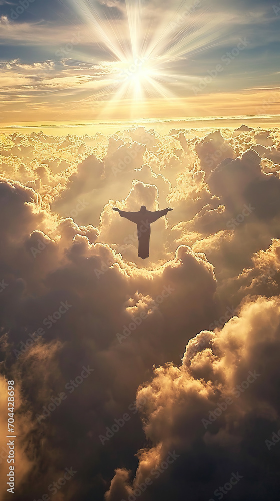 The Ascension: Depiction of Jesus Resurrection and His Ascent into ...