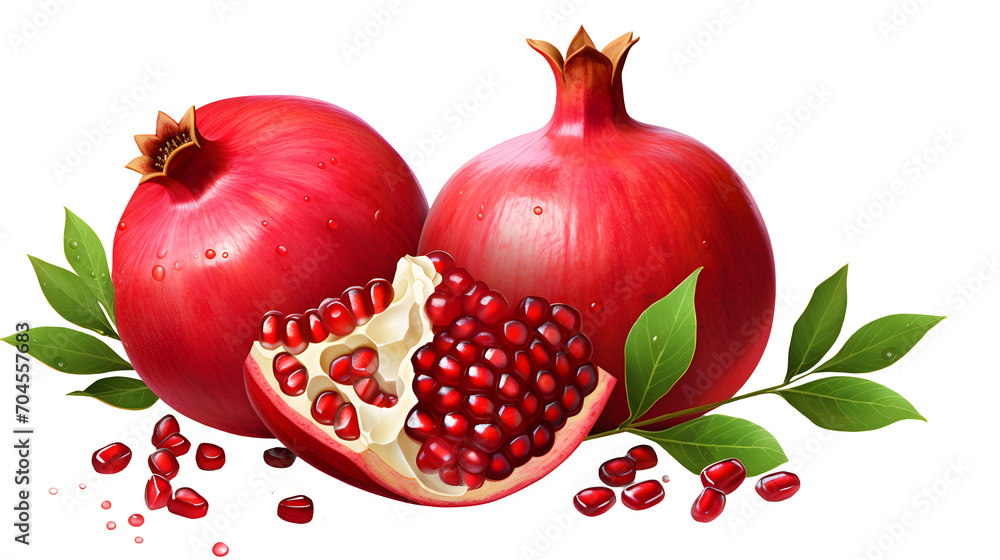 Ruby Red, Fruit, Seeds, Exotic, Transparent Background, Clipart, High ...