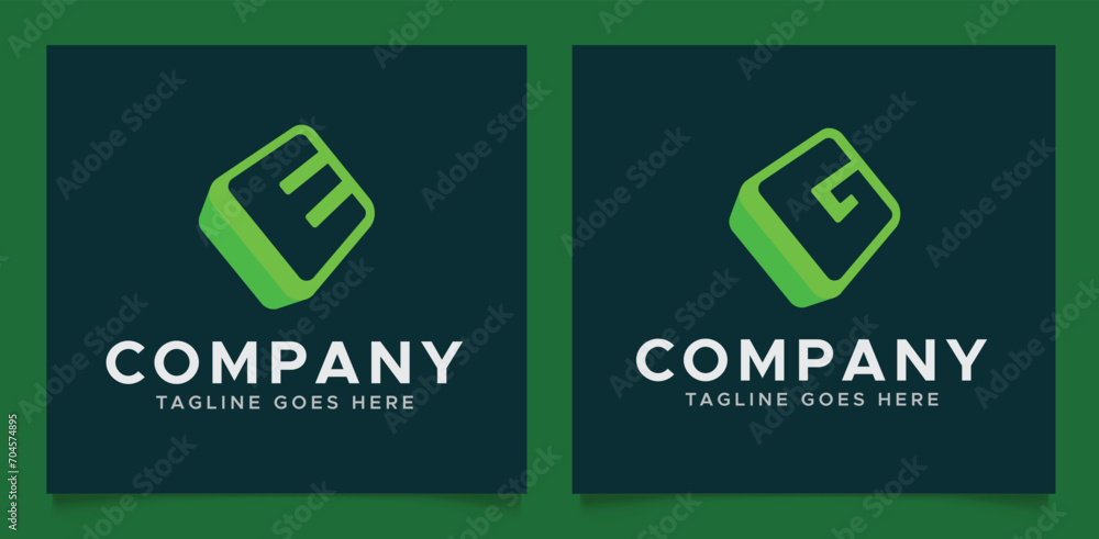 Introducing our "E G Letter Minimal Modern Logo Design, This logo used ...