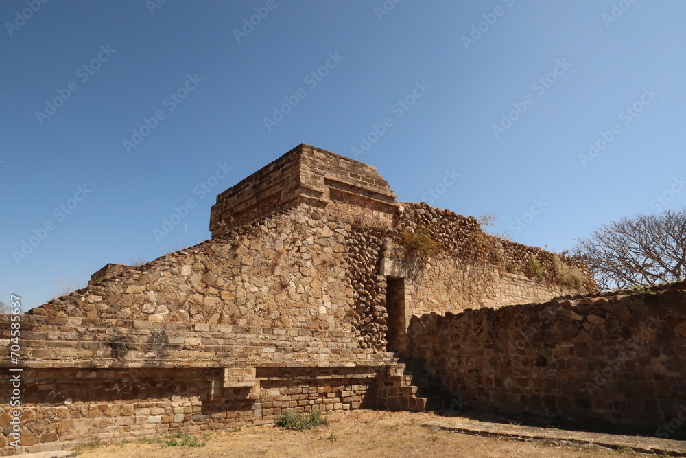 Entrance to a building/temple of the East Group at the archaeological ...