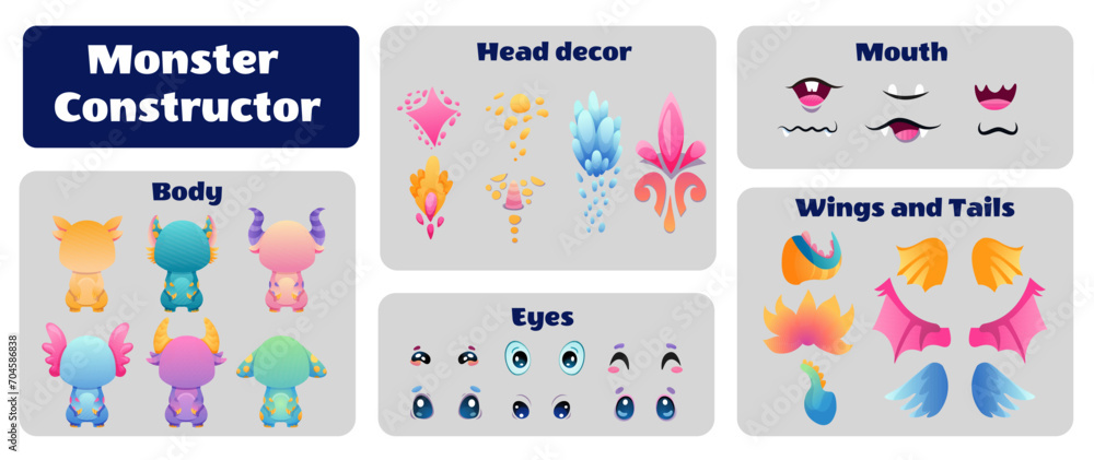 Create your Monster and collect cute aliens and funny creatures ...