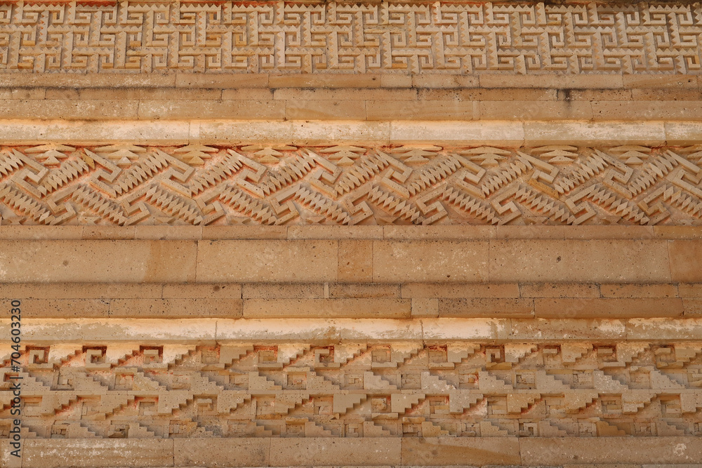 Patterns and shapes on one of the outer walls of The Palace/Grand Hall ...