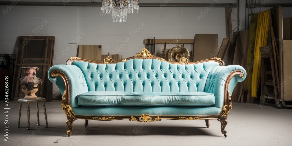 Restoring and manufacturing vintage furniture for interior design ...