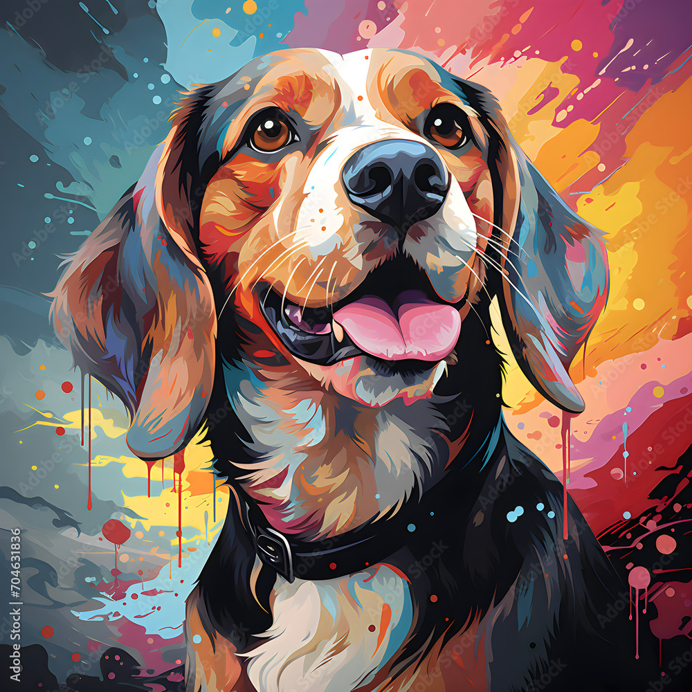 Assorted Dog Clipart in Color Splash, Dogs Clipart, Dog Clipart, Dogs ...