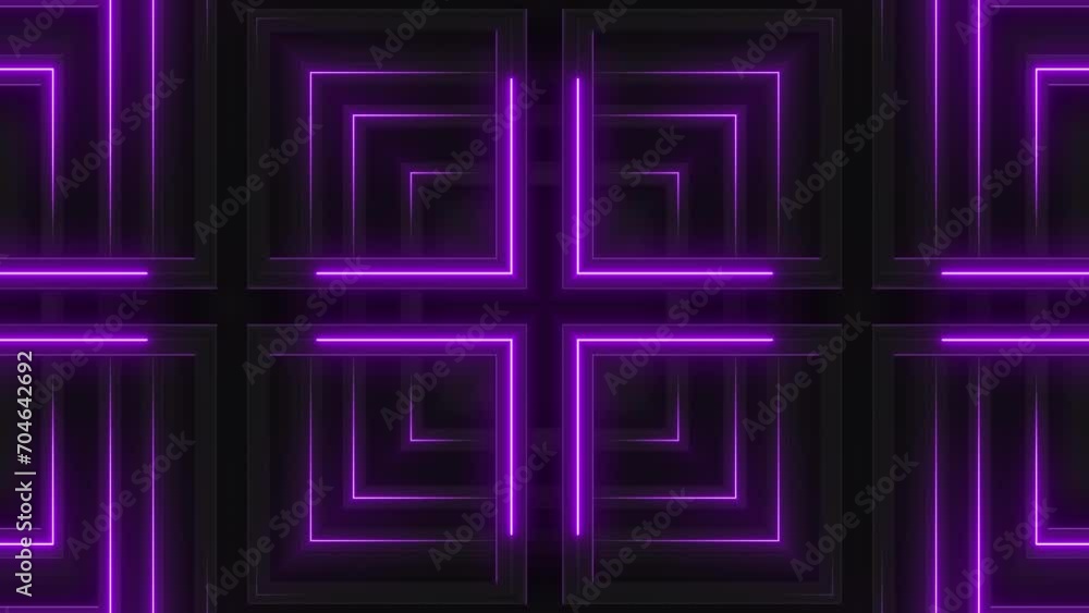 This stock motion graphic video of 4K Pink Neon Strokes Background with gentle overlapping ...