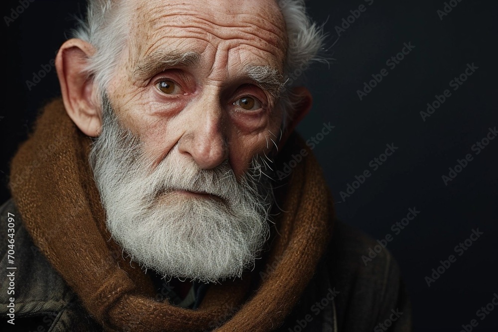 studio lighting portrait fashion rule of thirds old man headshot high ...