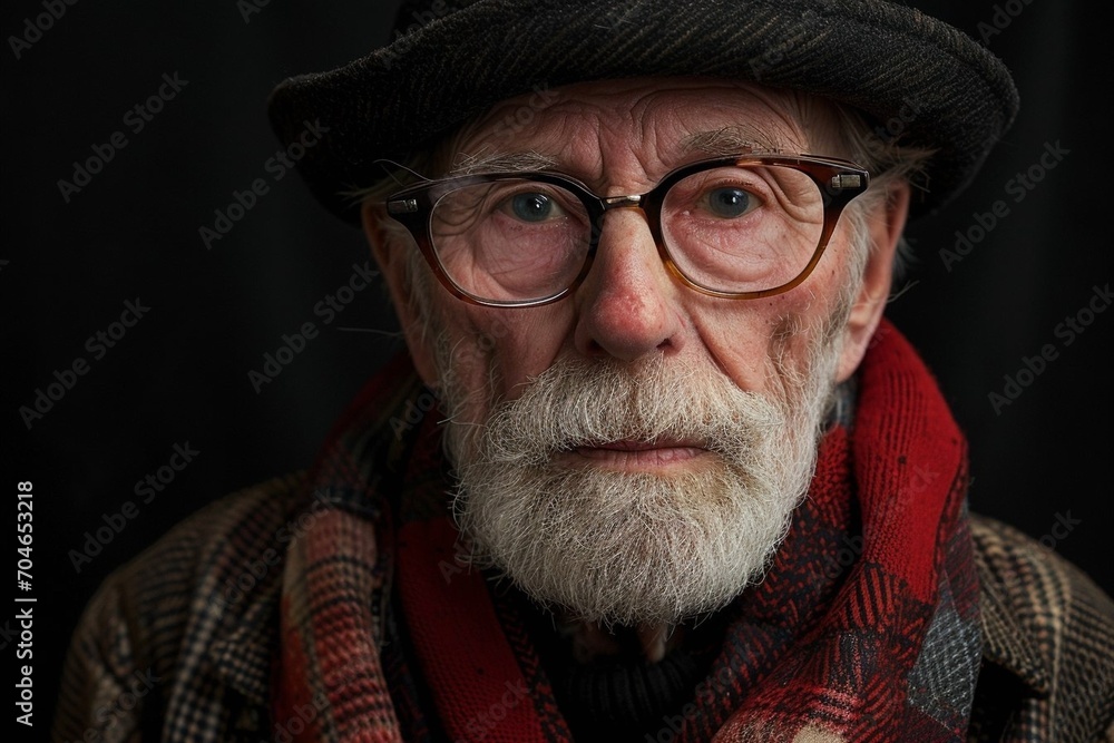 studio lighting portrait fashion rule of thirds old man headshot high ...