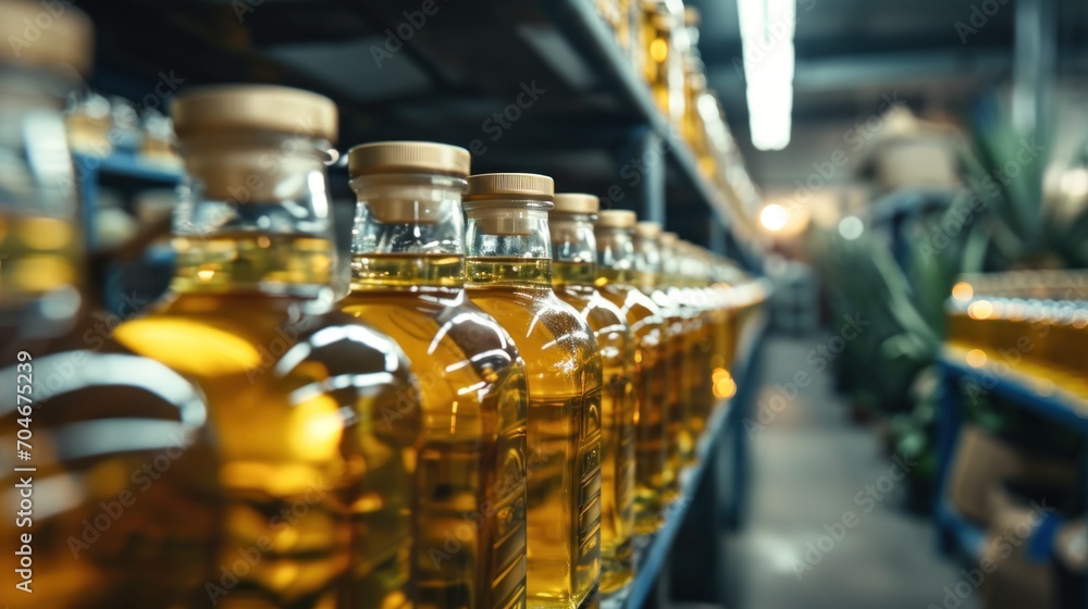 Tequila making process at the plant using modern technologies Stock ...