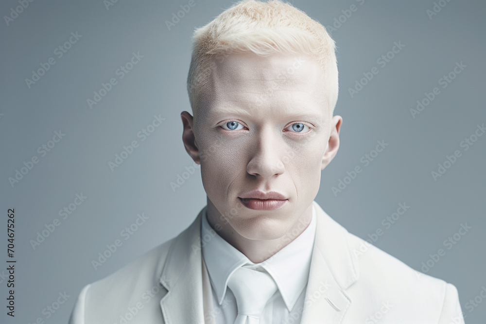 albino people human woman men girl boy Congenital disease, absence of ...