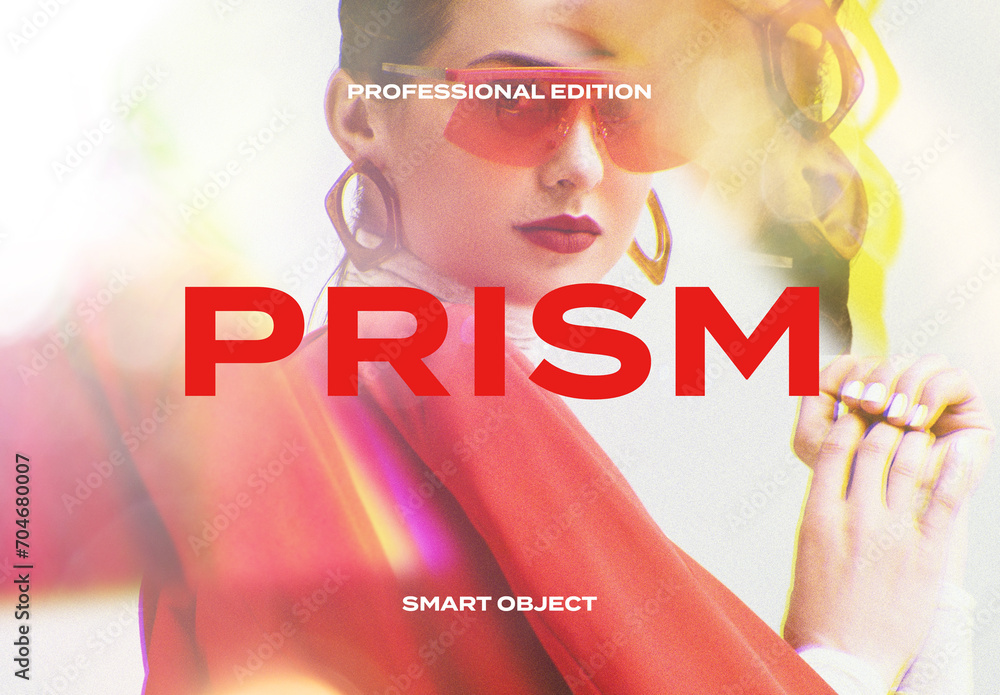 Prism Window Glass Kaleidoscope Photo Effect Paper Texture Template ...