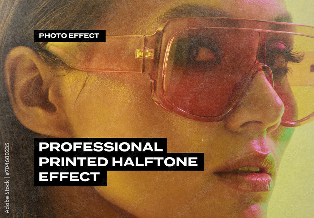 Printer Risograph Silk Screen Grain Halftone Photo Effect Paper Texture ...