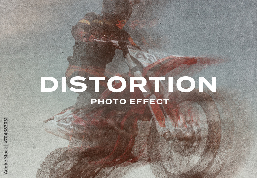 Distort Disrupted Gradient Distortion Photo Effect Paper Texture ...