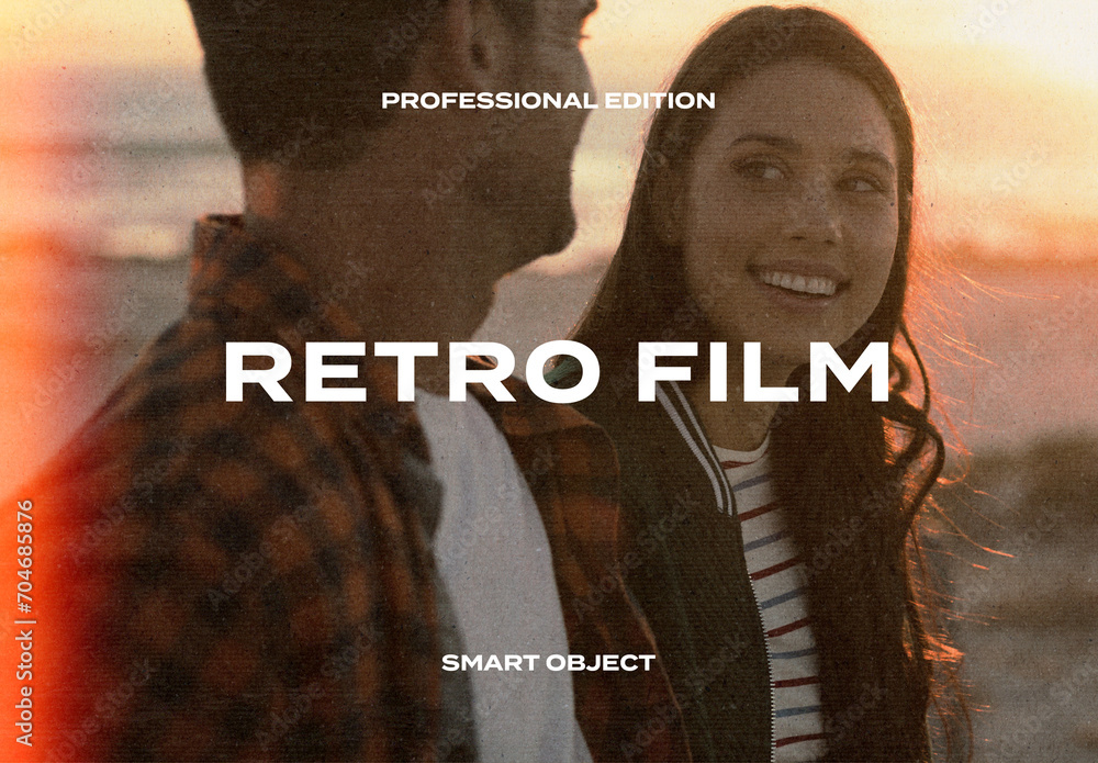 Retro Film Frame Grain Light Leak Photo Effect Paper Texture Template ...