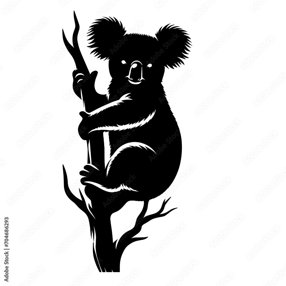 Vetor de koala svg bundle, koala svg, koala png, koala bear svg png ...
