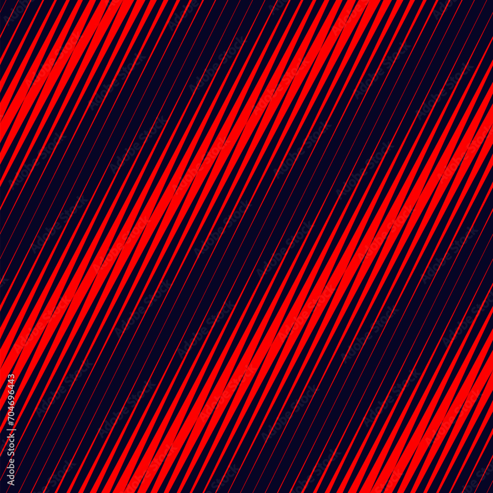 Vector abstract neon red and black geometric seamless pattern with ...