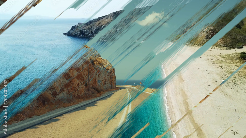 Streak Effect Transition Stock Template | Adobe Stock