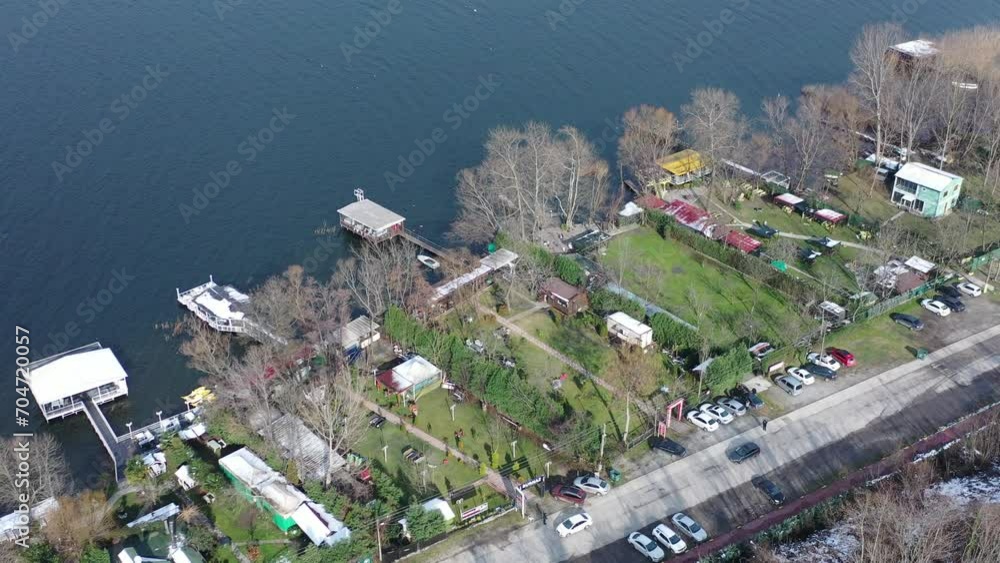 Sapanca Lake unfold beneath vibrant cafes, restaurants and charming ...