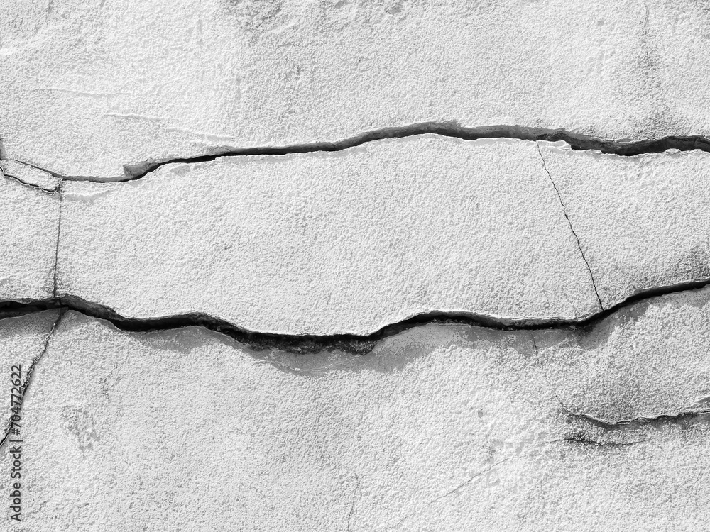 Crack Wall Texture Earthquake Broken Damage Concrete Cement Building ...