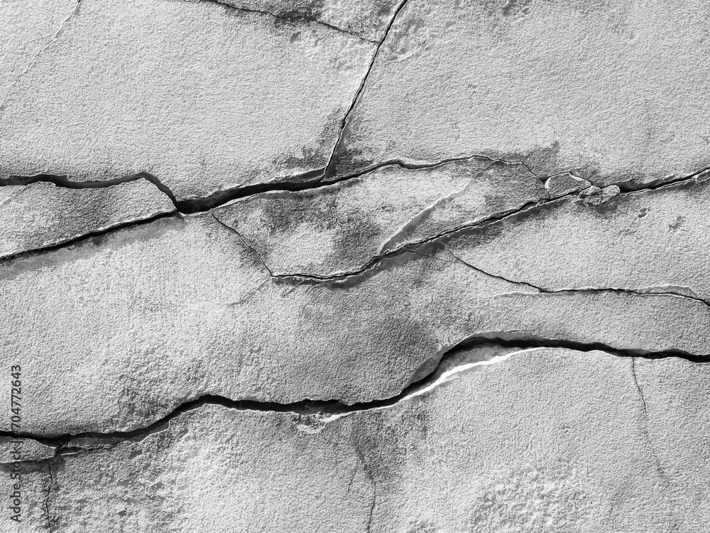 Crack Wall Texture Earthquake Broken Damage Concrete Cement Building ...