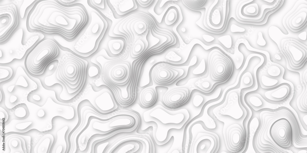 Topographic map. Geographic mountain relief. The stylized height of the ...