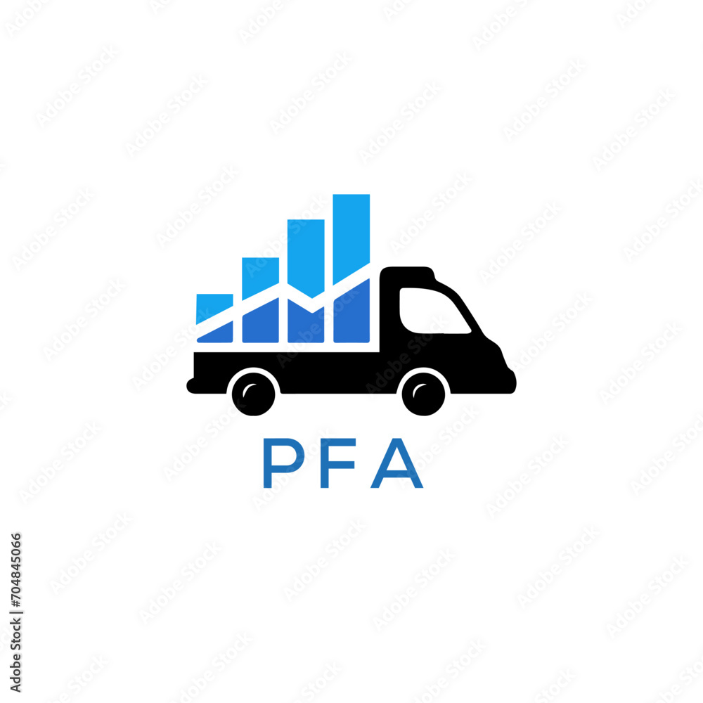 PFA Letter logo design template vector. PFA Business abstract ...
